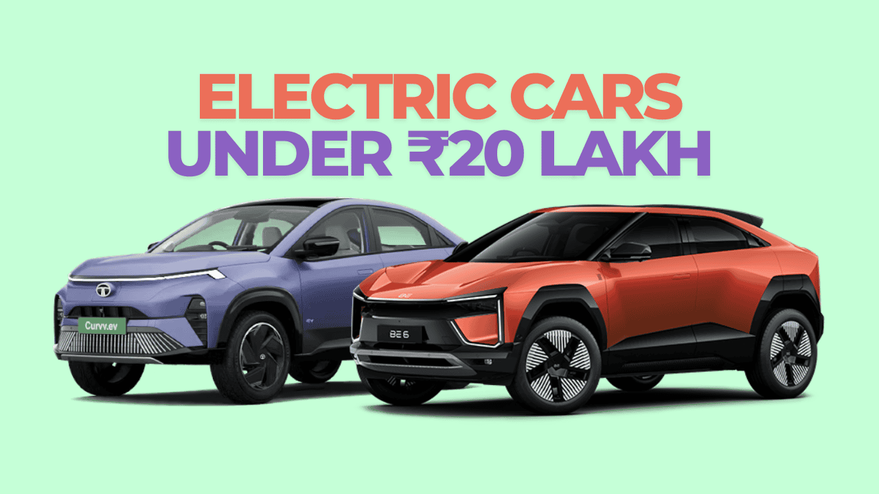 Top 10 Electric Cars Under ₹20 Lakh in India (2025)
