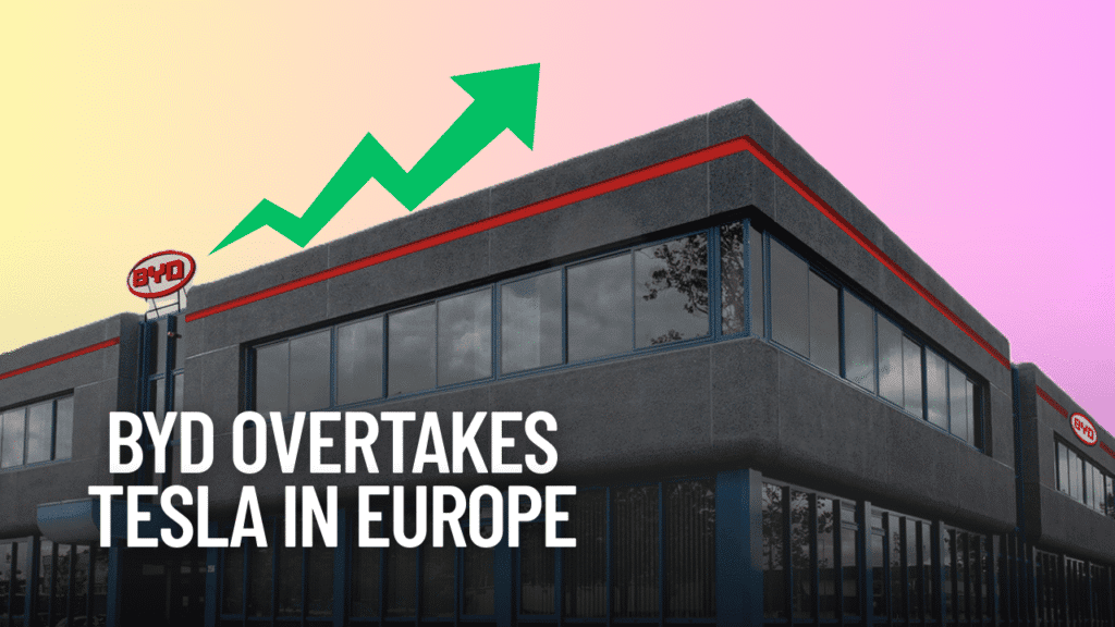 BYD Overtakes Tesla in Europe | EV Sales Surge in 2025 - About EVs